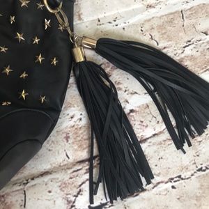 Yoki | Bags | Yoki Black Studded Shoulder Bag | Poshmark